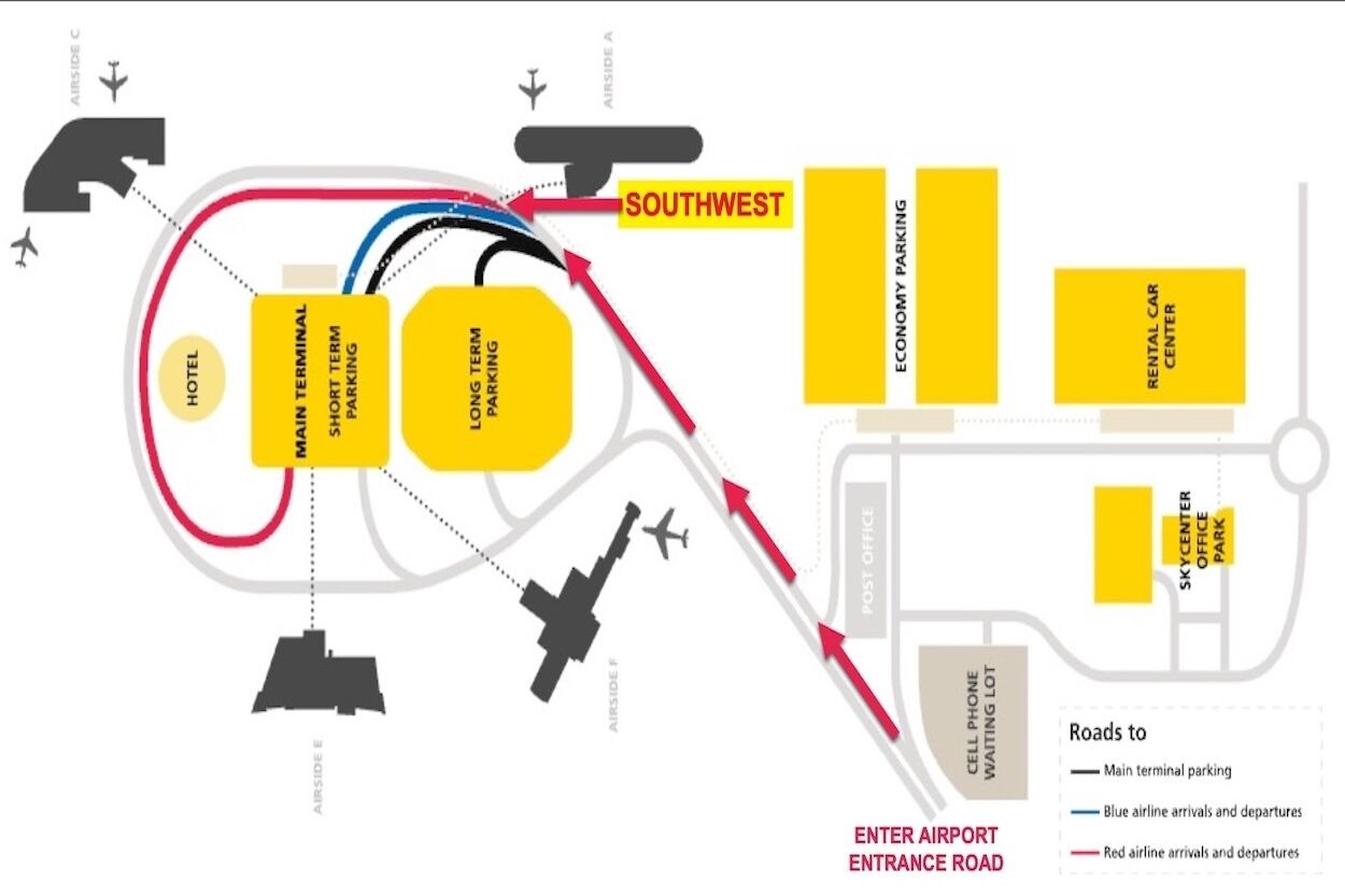 Is Southwest Blue or Red at Tpa? - Express Transportation